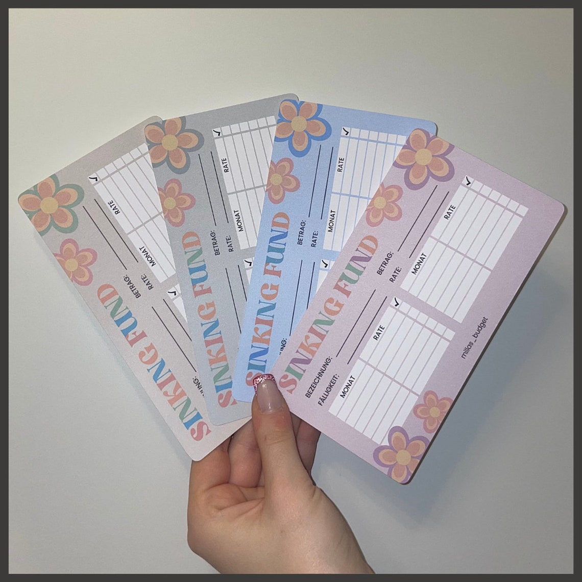 Sinking Funds Tracker for the A6 Budget Binder - Etsy