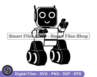 Robot Outline SVG Robot SVG Alien Svg Robot Clipart Robot - Etsy Hong Kong