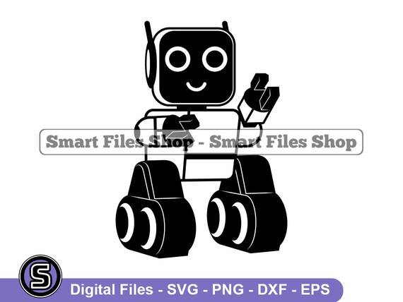 Robot 3 SVG Robot SVG Robótica Svg Robot Dxf Robot Png - Etsy México