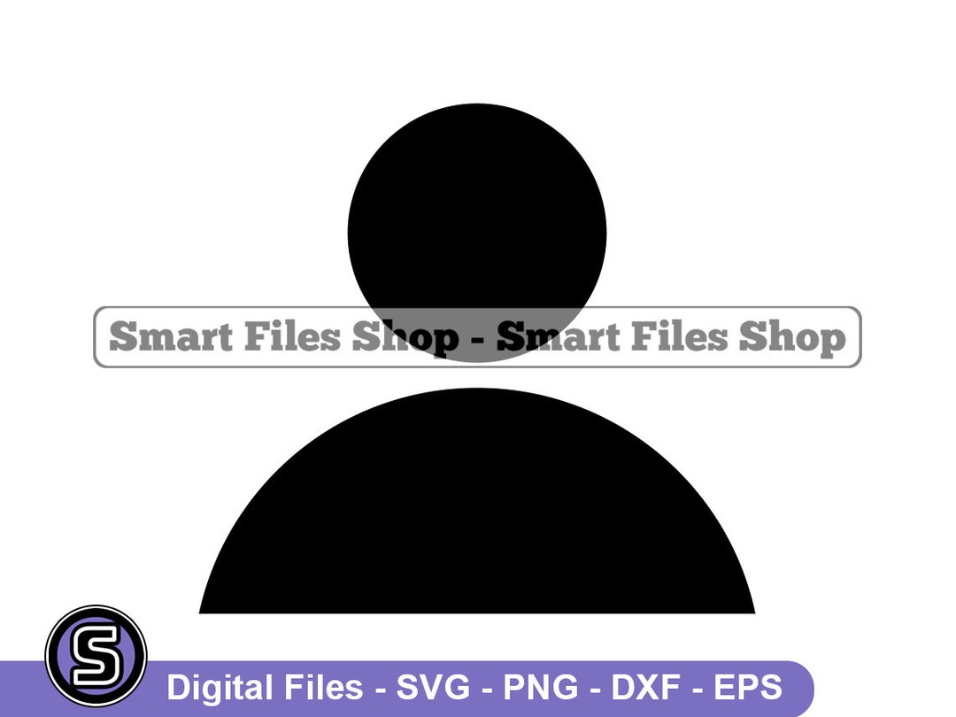 Person Svg, Man Icon Svg, Man Icon Dxf, Man Icon Png, Man Icon Clipart ...