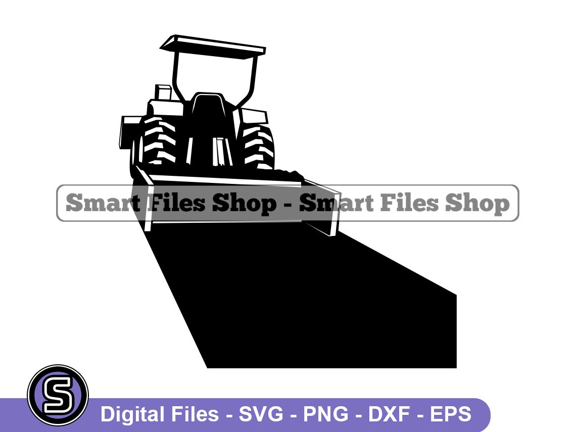 Tractor Land Leveler and Grader Svg Tractor Svg Tractor Dxf - Etsy