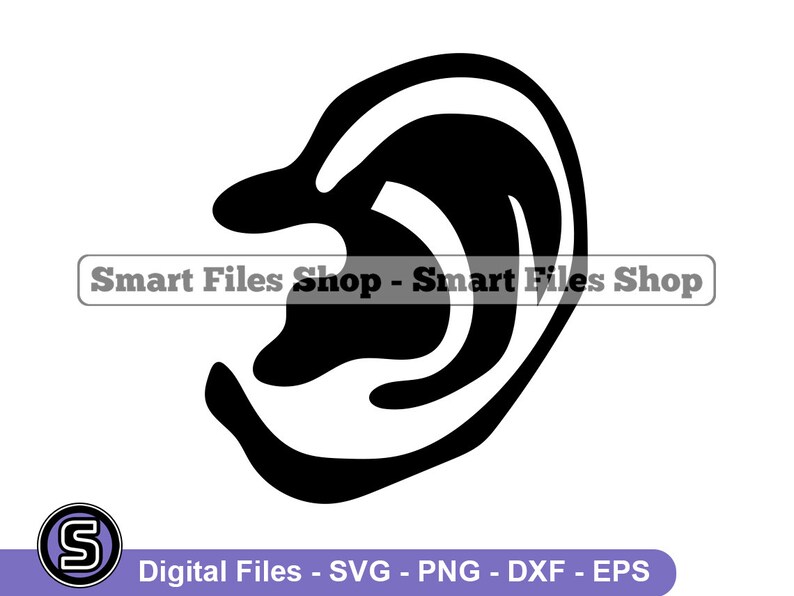 Ear Svg Hearing Svg Audio Svg Listening Svg Ear Design - Etsy