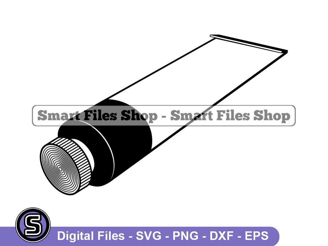 Tube Svg, Cream Tube Svg, Toothpaste Tube Svg, Squeeze Tube Svg, Tube ...