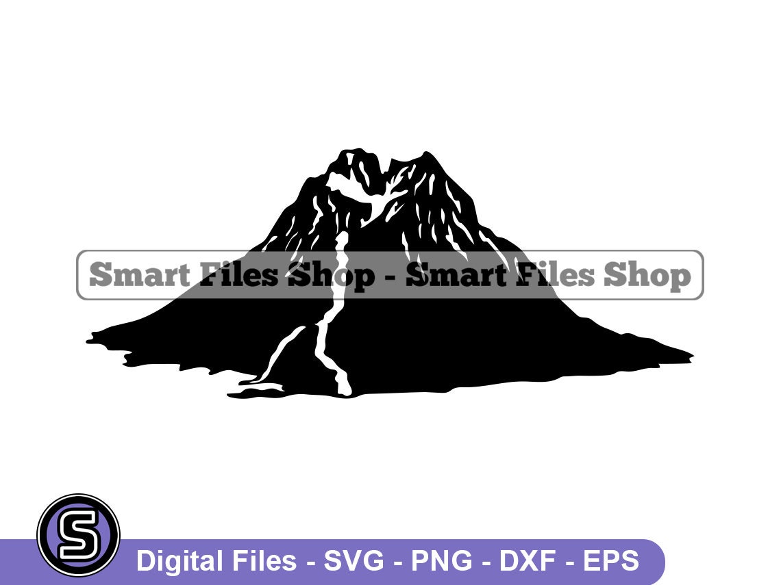 Volcán 2 Svg Volcán Svg Volcán Dxf Volcán Png Volcán - Etsy México