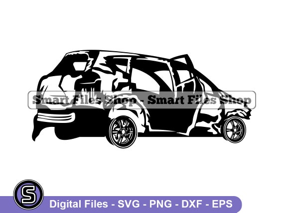 Smashed Car Png