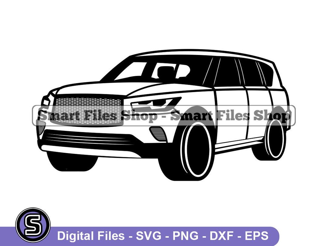 SUV Car 7 Svg, SUV Svg, Car Svg, Suv Car Dxf, Suv Car Png, Suv Car ...