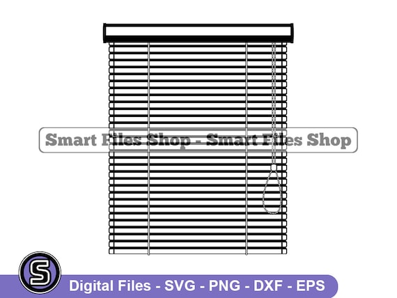 Blinds Svg Home Decor Svg Blinds Dxf Blinds Png Blinds - Etsy