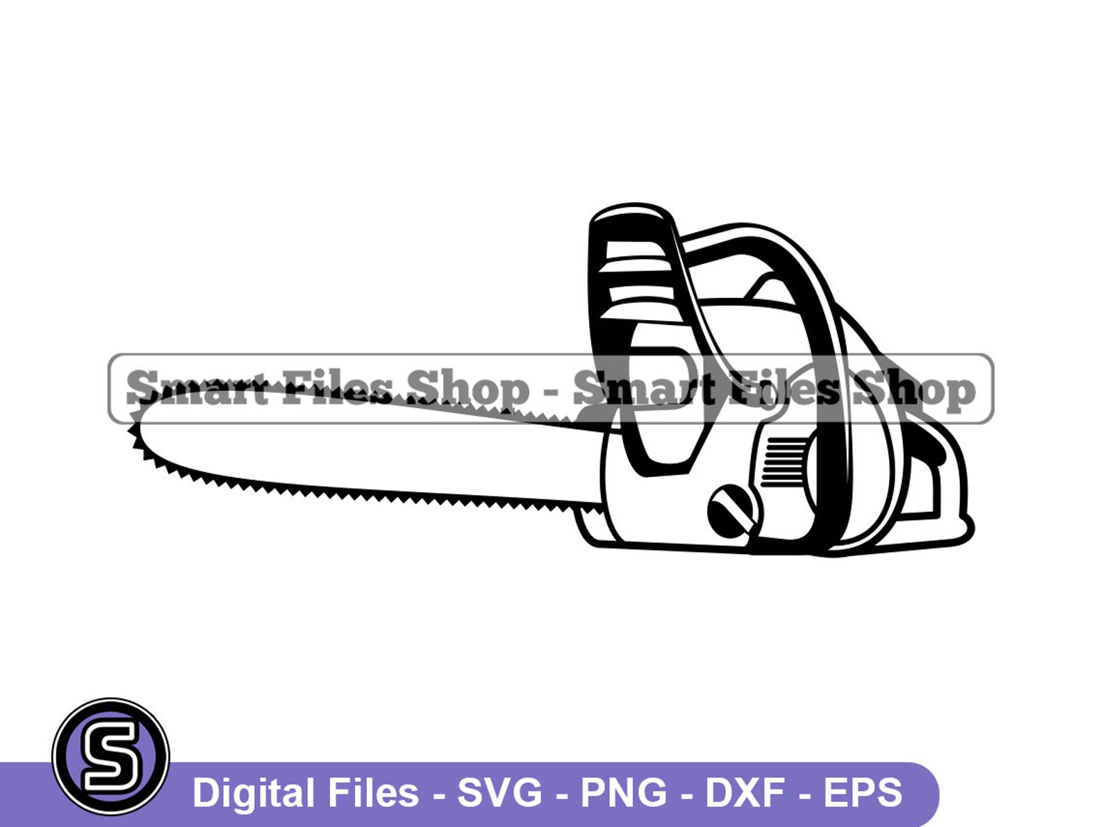 Chainsaw Svg Lumberjack Svg Logging Svg Chainsaw Dxf | Etsy