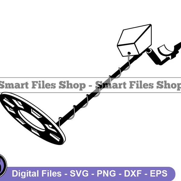 Metal Detector Svg Files - Etsy