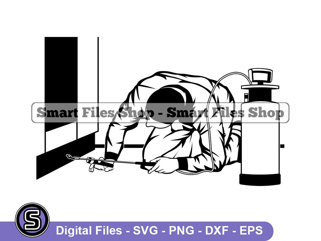 Pest Control Svg, Exterminator Svg, Pest Control Company Svg, Pest ...
