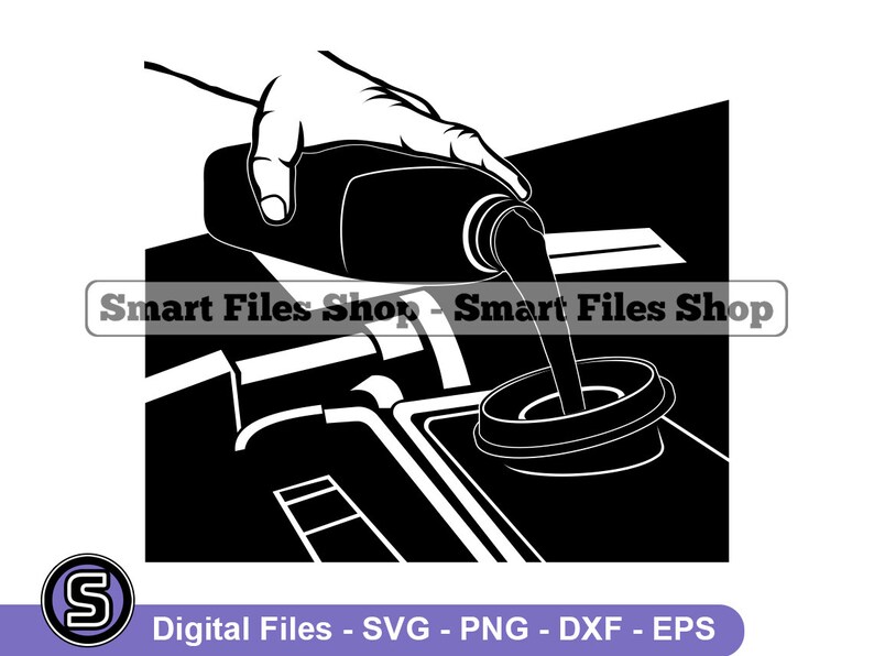 Oil Change Svg Car Mechanic Svg Oil Change Dxf Oil Change - Etsy