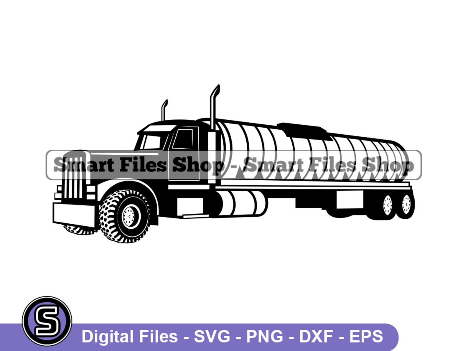 Tanker Oil Truck Svg, Oil Tanker Truck Svg, Trucker Svg, Truck Dxf ...