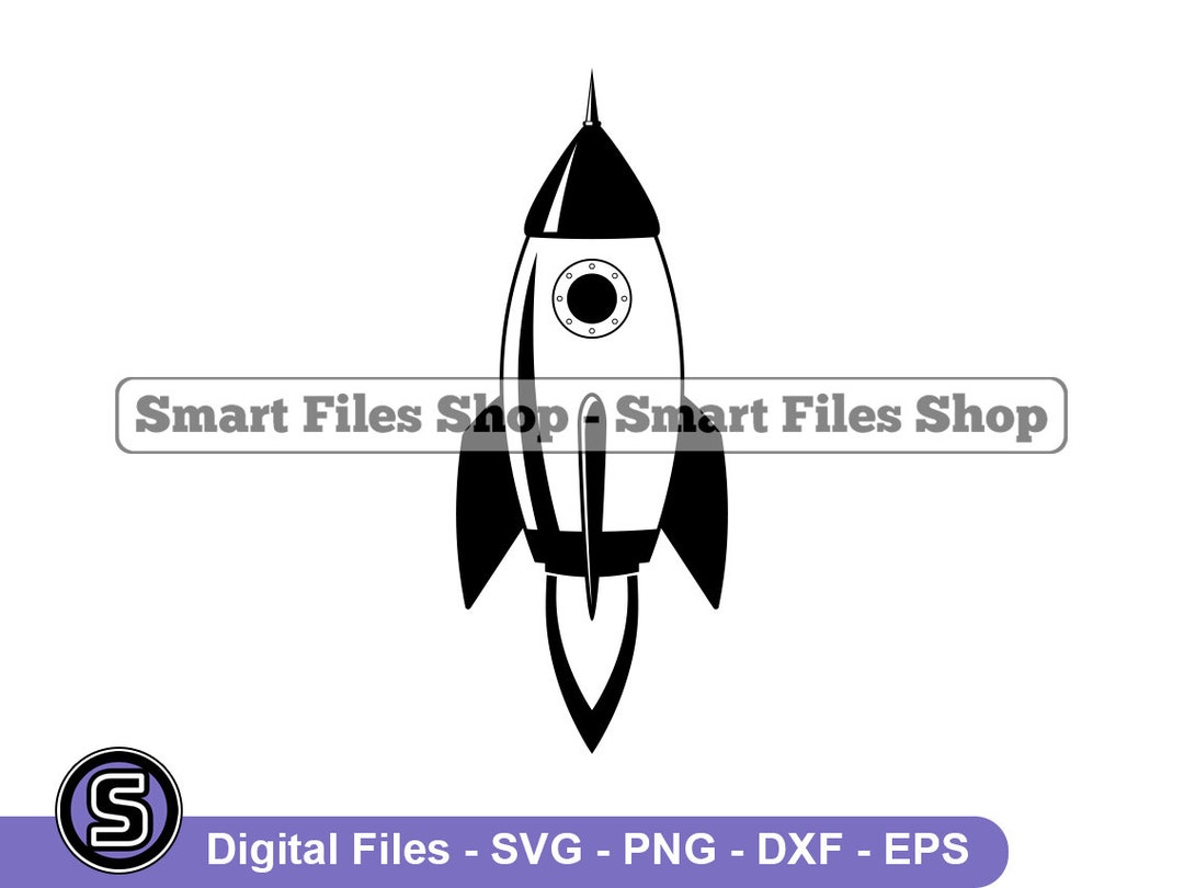 Rocket Launch Svg, Rocket Svg, Spaceship Svg, Rocket Dxf, Rocket Png ...
