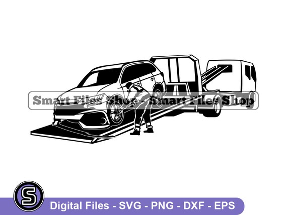 Tow Trucking 2 Svg Tow Truck Svg Car Towing Svg Tow Truck | Etsy