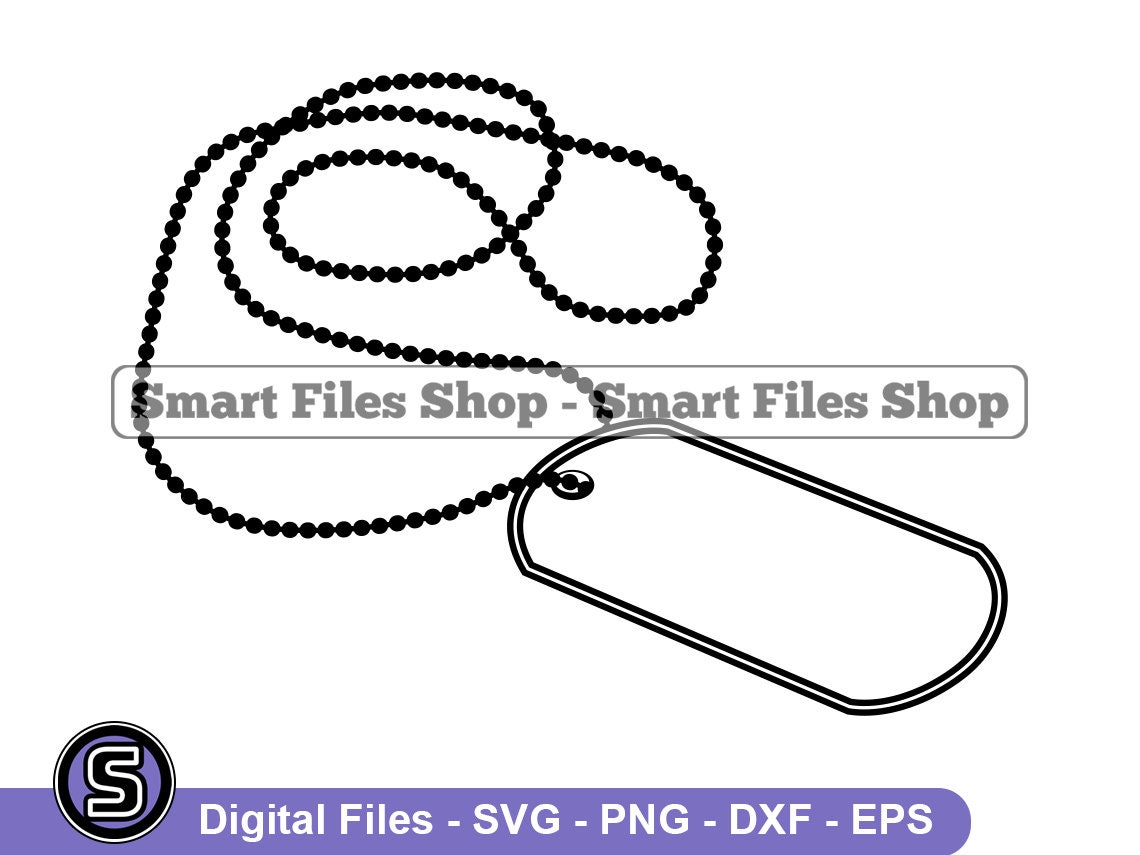 Dogtag Svg, Military Svg, Marine Svg, Army Svg, Dogtag Dxf, Dogtag Png ...