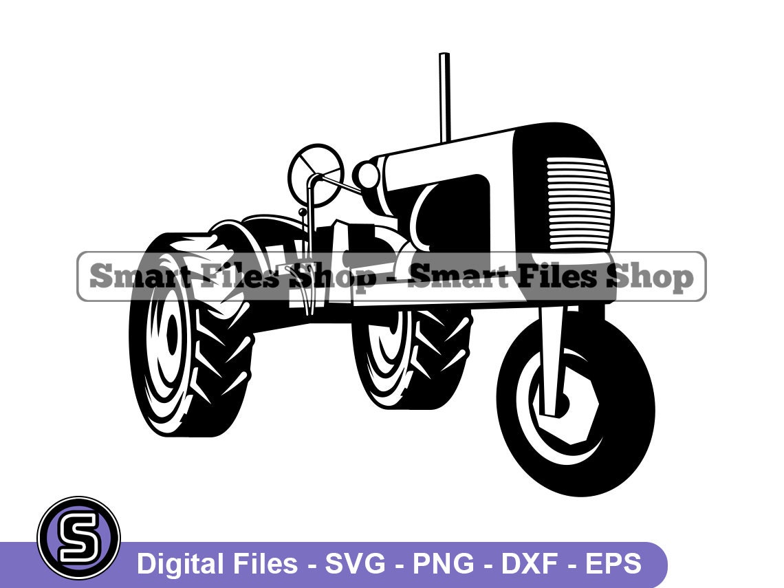 Retro Tractor 3 Svg Tractor Svg Farm Tractor Svg Tractor - Etsy