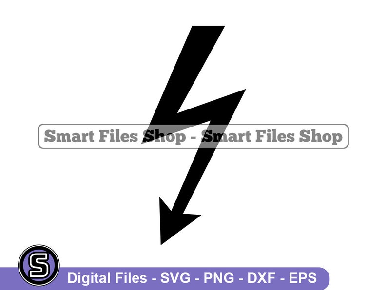 Lightning Bolt Svg Lightning Svg Thunder Svg Electricity - Etsy