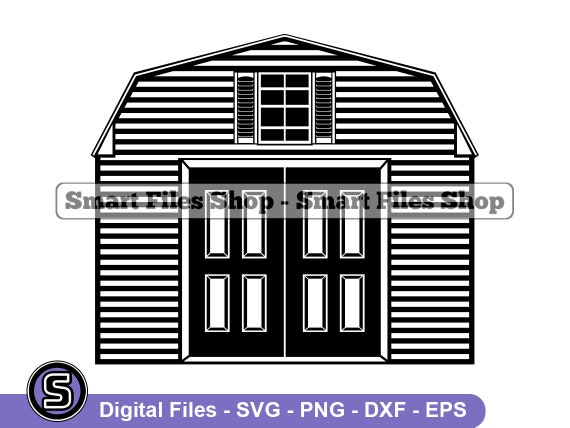 Shed Svg House Shed Svg Storagae Svg Shed Dxf Shed Png - Etsy