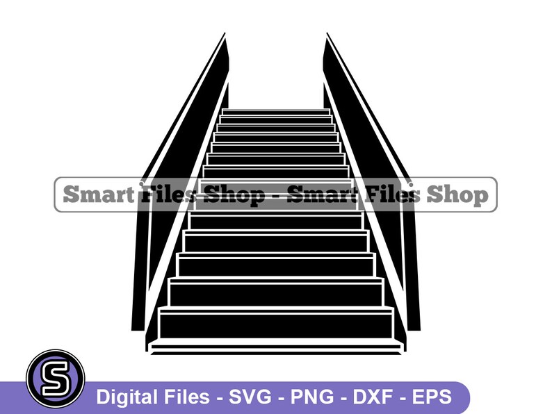 Up Stairs 2 Svg Stairs Svg Stairs Dxf Stairs Png Stairs - Etsy