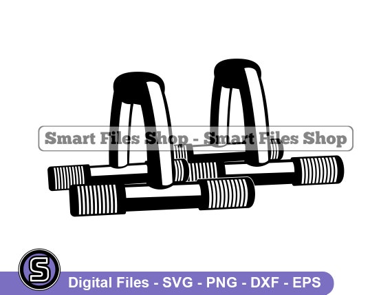Push up Handles Svg Push Ups Svg Workout Svg Exercise Svg - Etsy