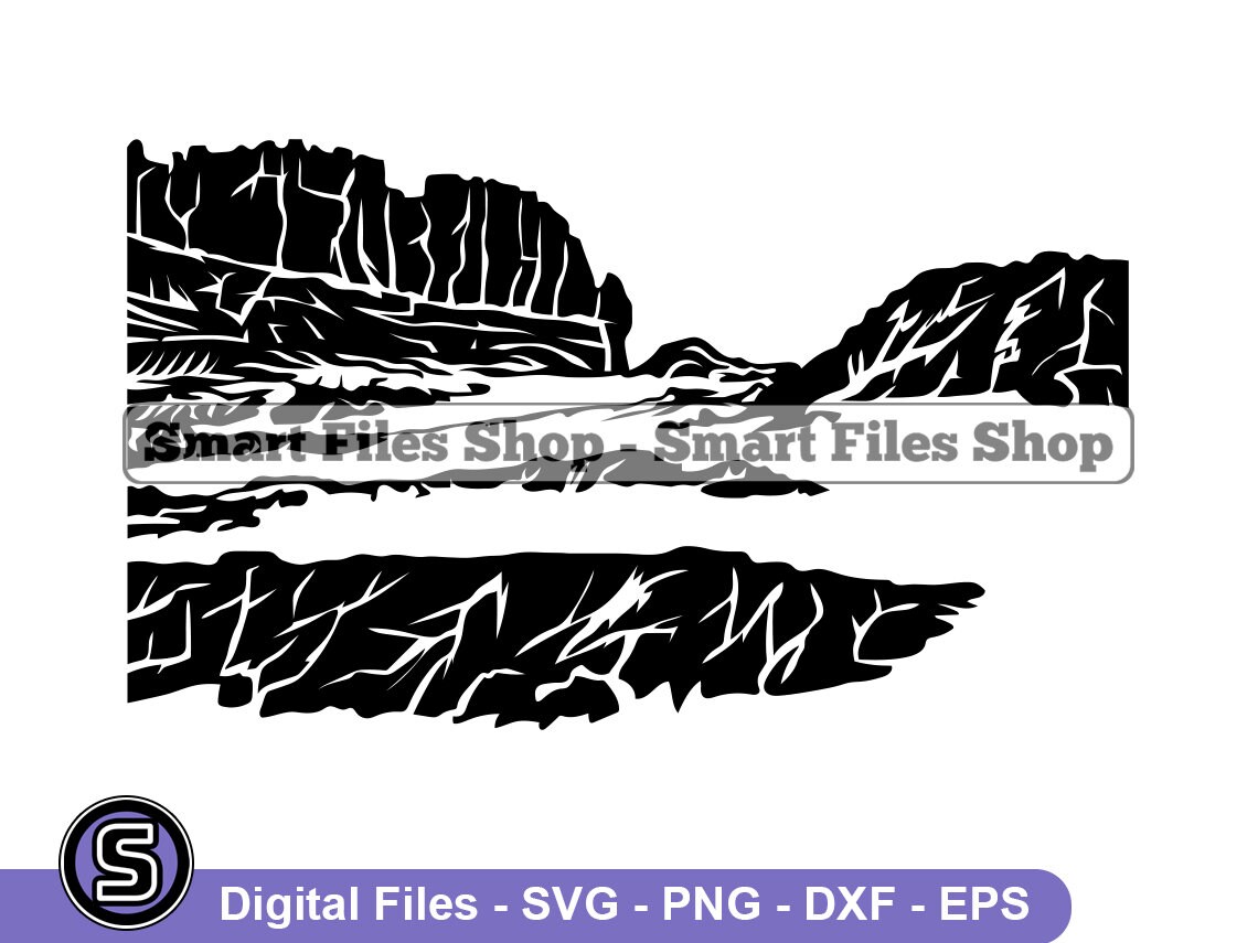 Canyon SVG Valley Svg Canyon Dxf Canyon Png Canyon - Etsy