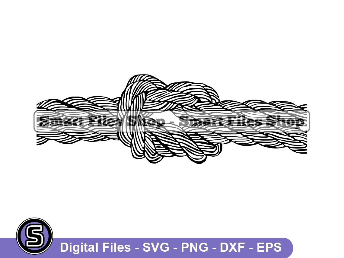 Rope Knot 2 SVG Rope Svg Knot SVG Nautical Knot Svg Rope - Etsy