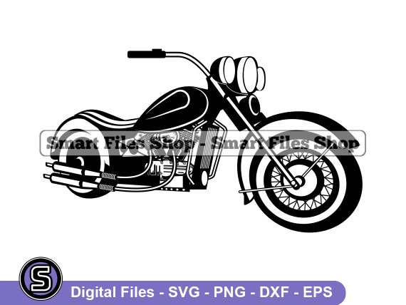 Retro Motorcycle SVG Motorcycle Svg Biking Svg Motorcycle | Etsy