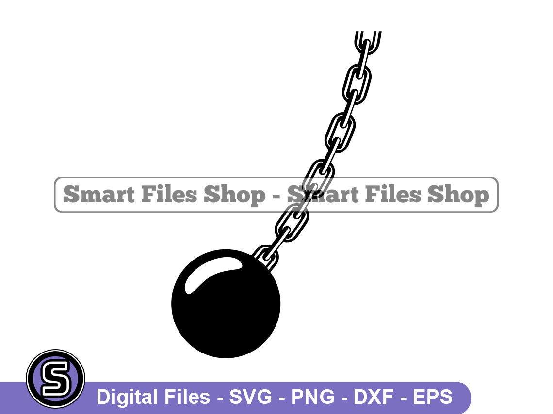 Wrecking Ball Svg, Demolition Svg, Smashing Svg, Wrecking Ball Dxf ...