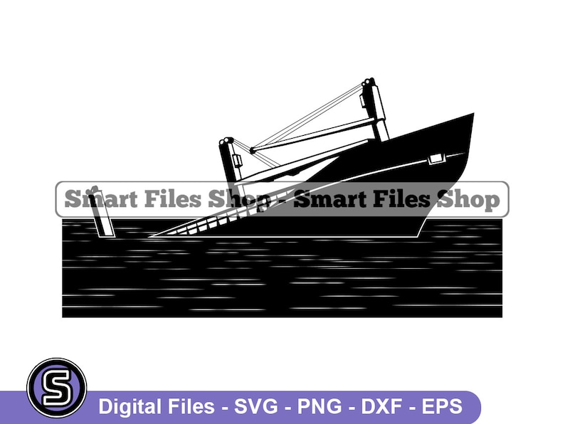 Sinking Ship Svg Ship Svg Nautical Svg Sinking Ship Dxf - Etsy