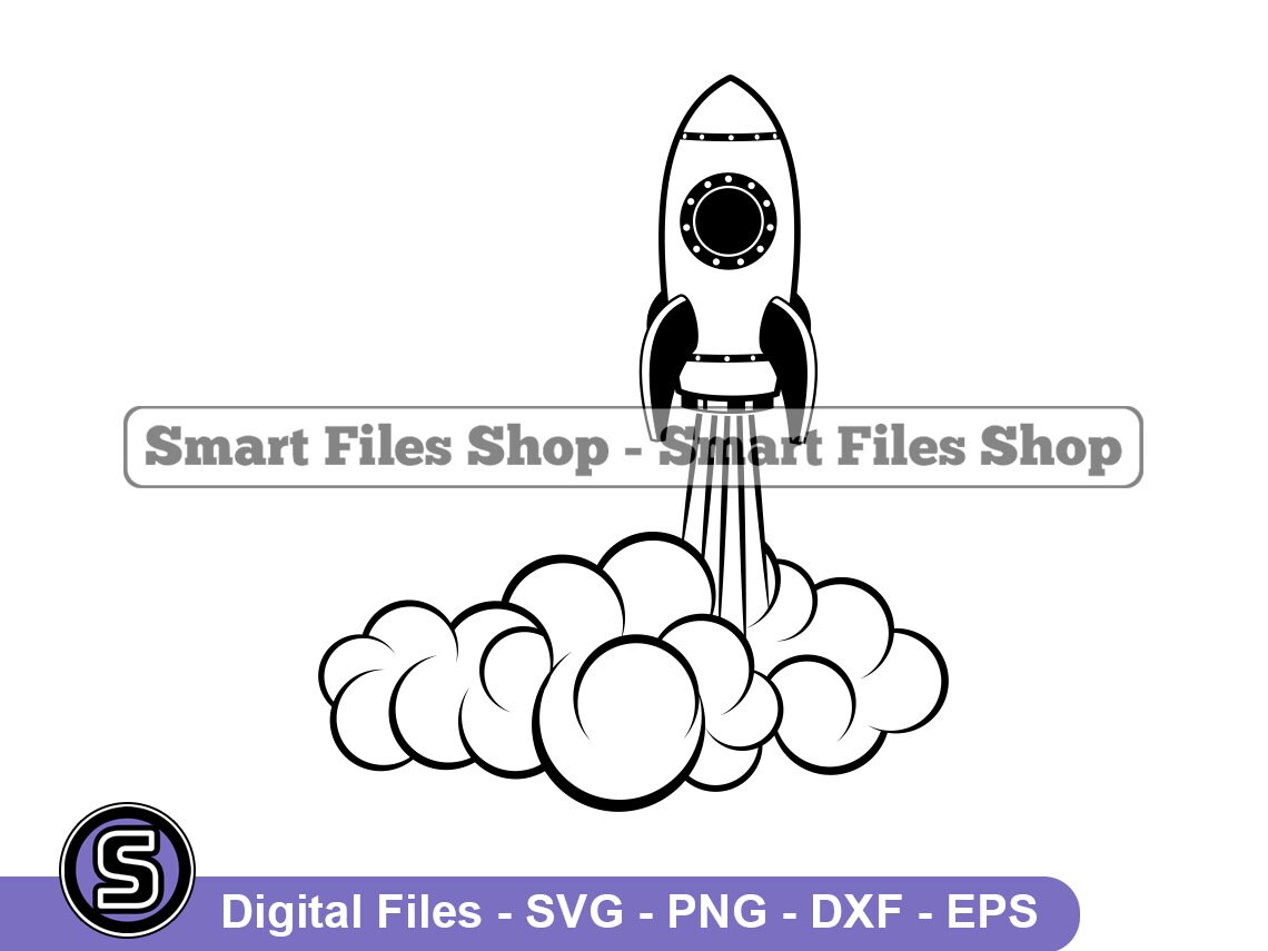 Rocket Ship Launch 2 Svg Spaceship Launch Svg Rocket Ship - Etsy