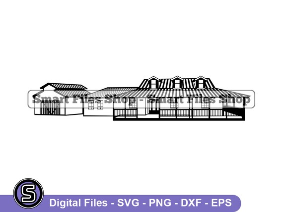 Texas House Svg Texas Architecture Svg Real Estate Svg | Etsy