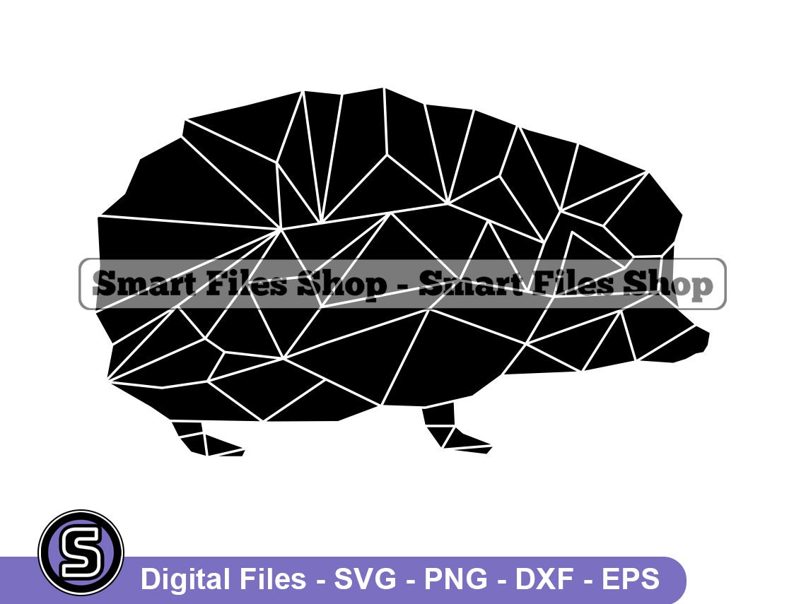 Geometrischer Igel Svg Igel Svg Geometrische Tiere Svg - Etsy.de