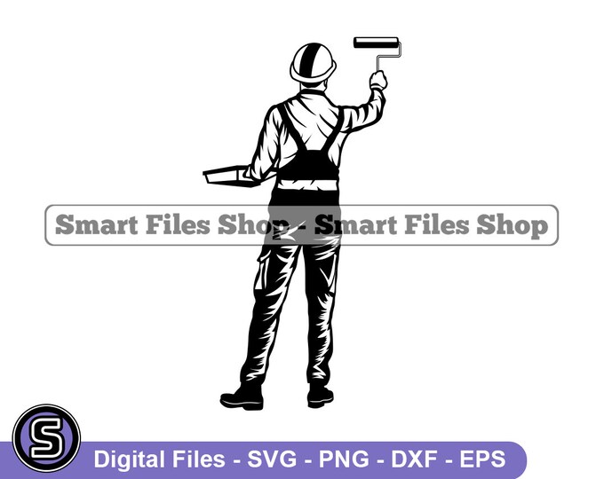 Painter 4 Svg, Painter Svg, Painting Svg, Painter Png, Painter Jpg ...