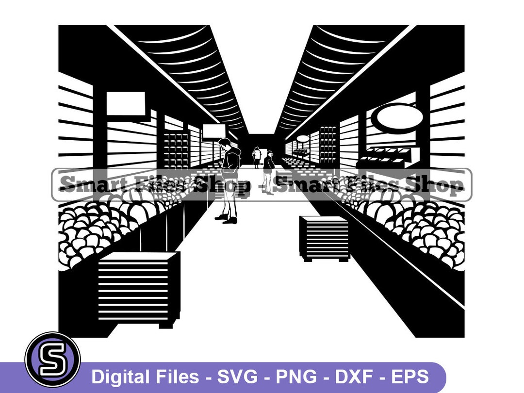 Bazaar 2 SVG, Market Svg, Farm Market Svg, Bazaar Dxf, Bazaar Png ...