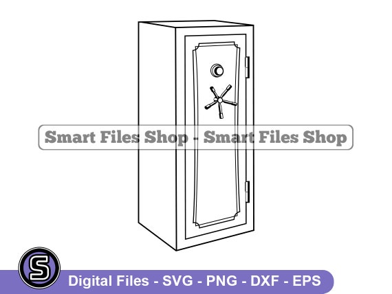 Gun Safe Svg Gun Owner Svg Hunter Svg Gun Safe Dxf Gun - Etsy Israel