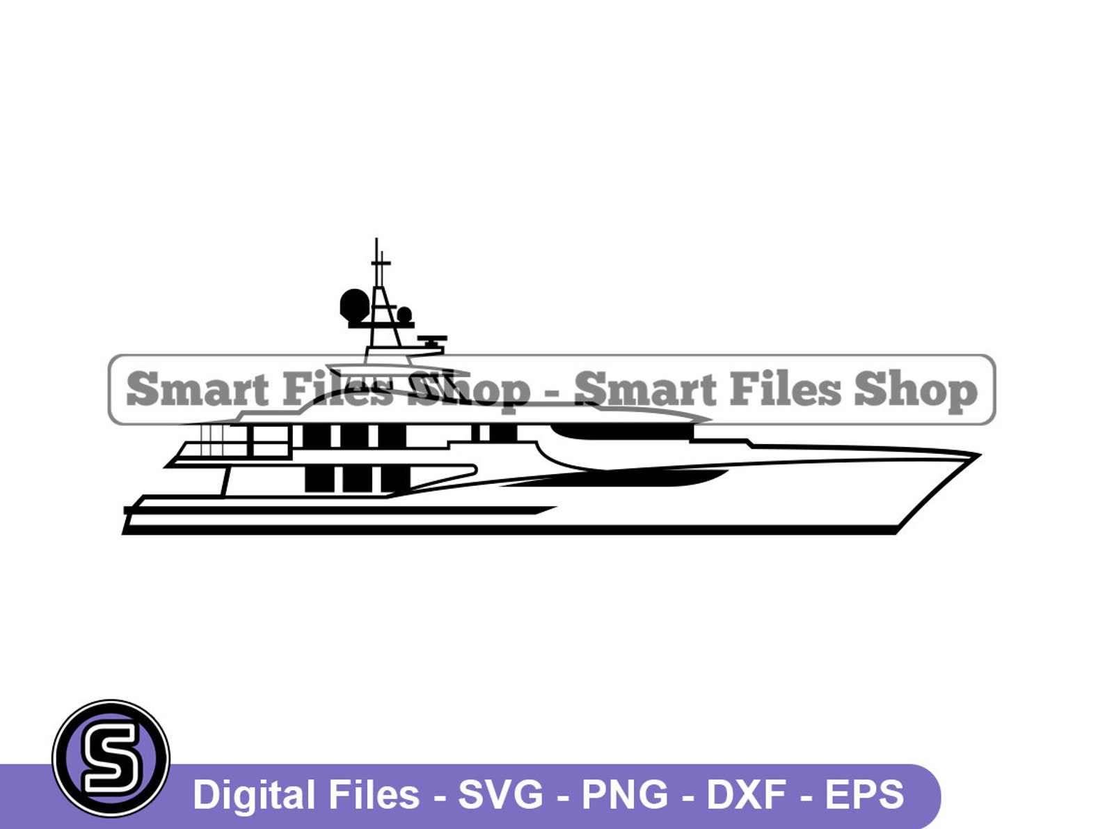 Luxury Yacht Svg Yacht Svg Yacht Design Svg Yacht Dxf - Etsy