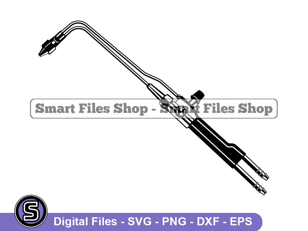 Gas Cutting Torch Svg, Welder Svg, Welding Svg, Welder Dxf, Welder Png ...