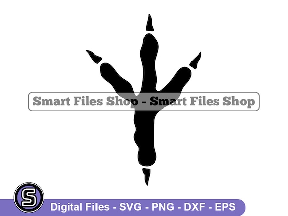 Chicken Footprint SVG Chicken Svg Footprint Svg Footprint | Etsy