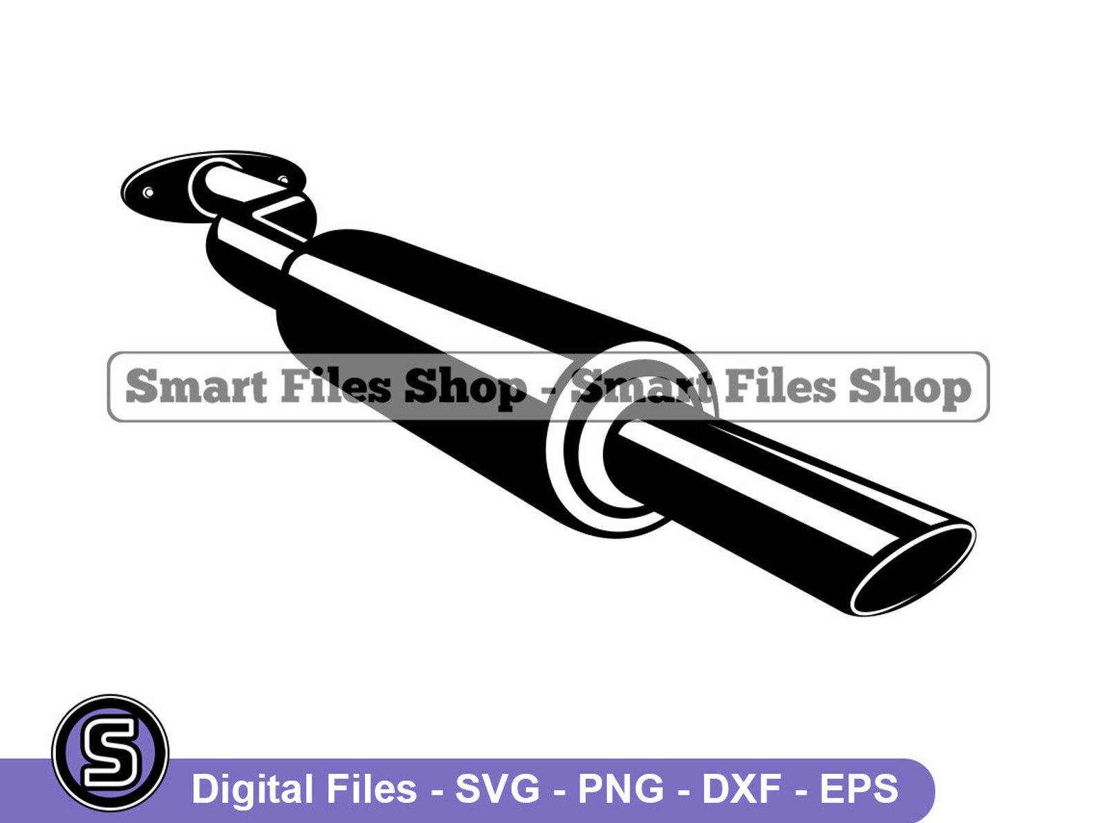 Exhaust Svg, Mechanic Svg, Car Parts Svg, Car Svg, Exhaust Dxf, Exhaust ...