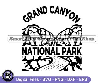 Grand Canyon Park Svg - Etsy