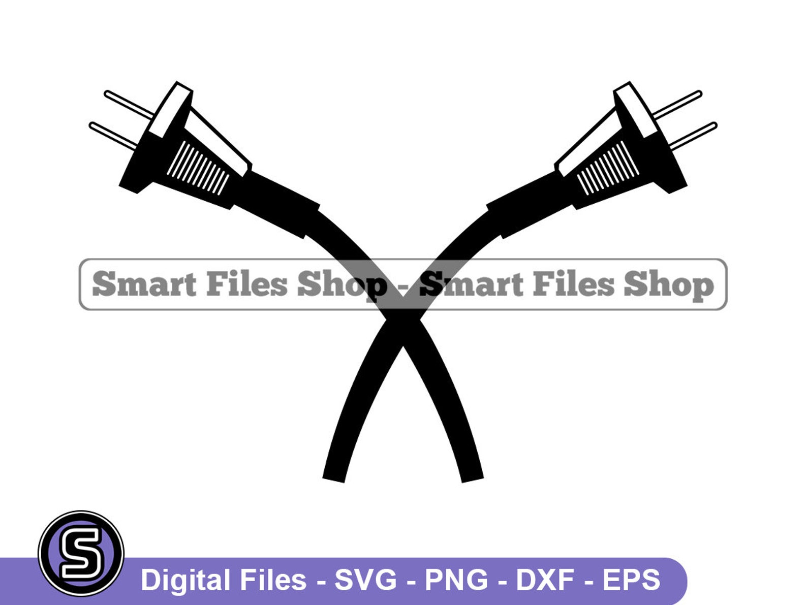 Power Plug Logo Svg, Power Plug Svg, Electricity Svg, Power Plug Dxf ...