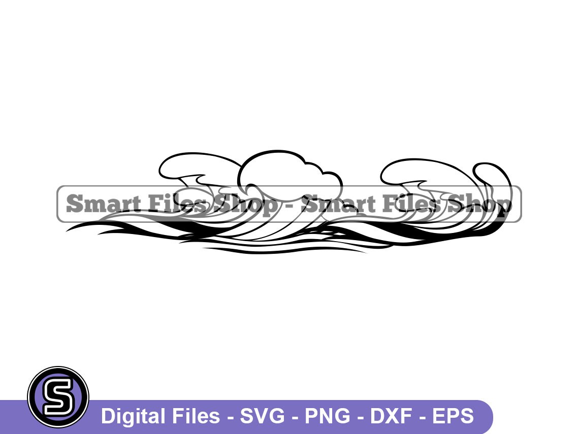 Giant Sea Waves 3 SVG Ocean Waves Svg Sea Waves Svg | Etsy