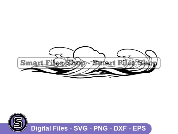 Giant Sea Waves 3 SVG Ocean Waves Svg Sea Waves Svg | Etsy