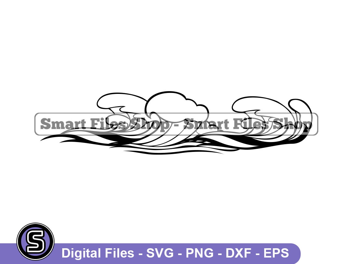 Giant Sea Waves 3 SVG Ocean Waves Svg Sea Waves Svg - Etsy