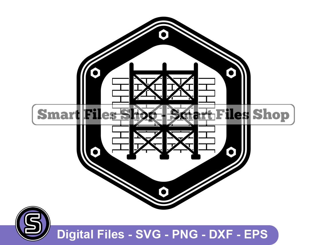 Scaffolding Svg Scaffold Svg Staging Svg Scaffolding Dxf | Etsy UK