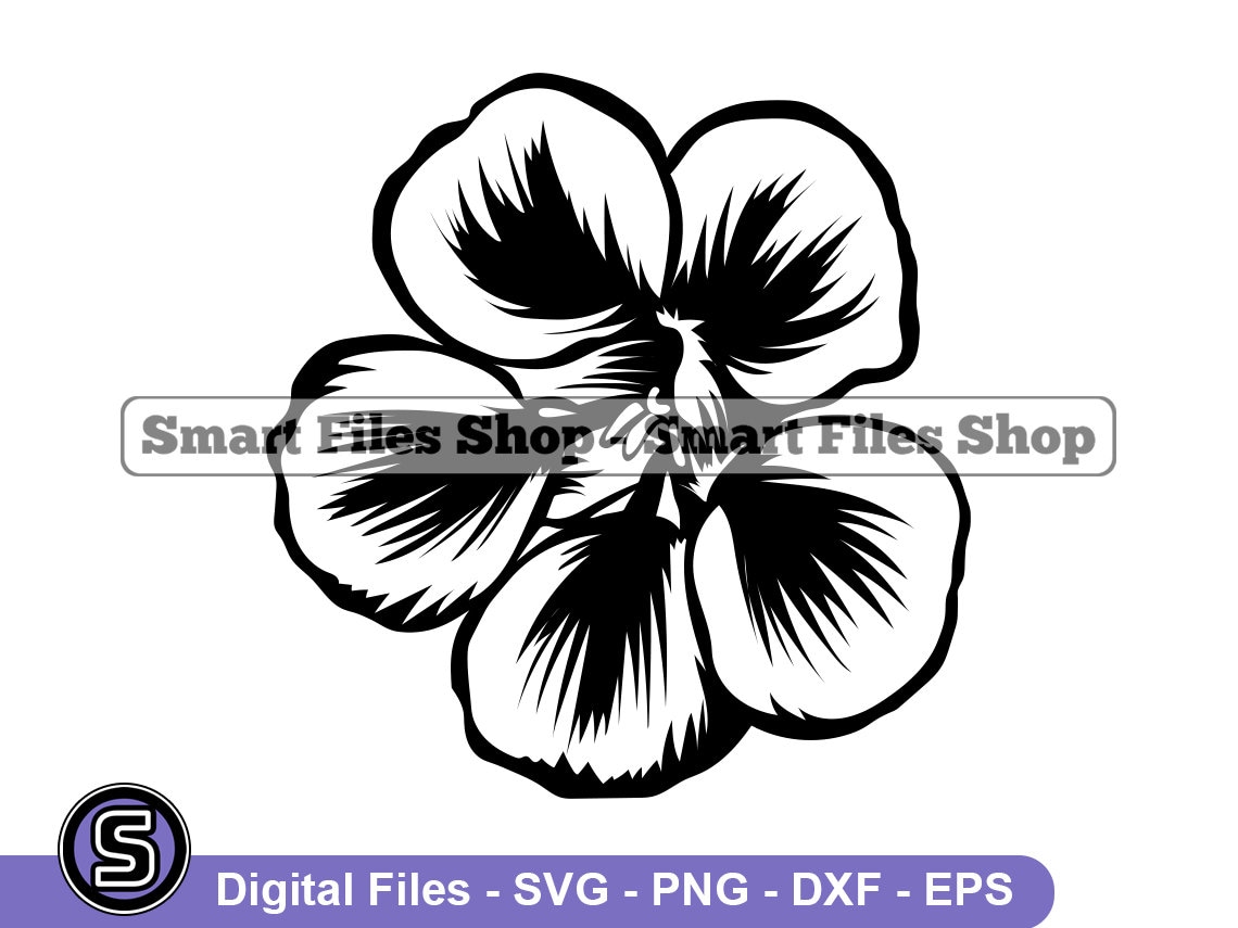 Nasturtium Flower SVG Nasturtium SVG Flower Svg Flower Dxf - Etsy