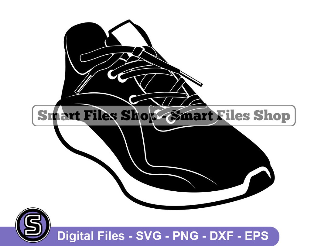Running Shoe Svg, Sneaker Svg, Jogging Svg, Jogging Dxf, Jogging Png ...