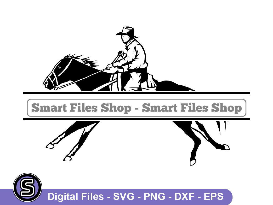 Cowboy Split Monogram 3 SVG Cowboy Svg Rancher Svg Cowboy - Etsy