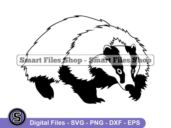Dachs 6 SVG Dachs Svg Waldtiere Svg Dachs Dxf Dachs Png - Etsy Österreich