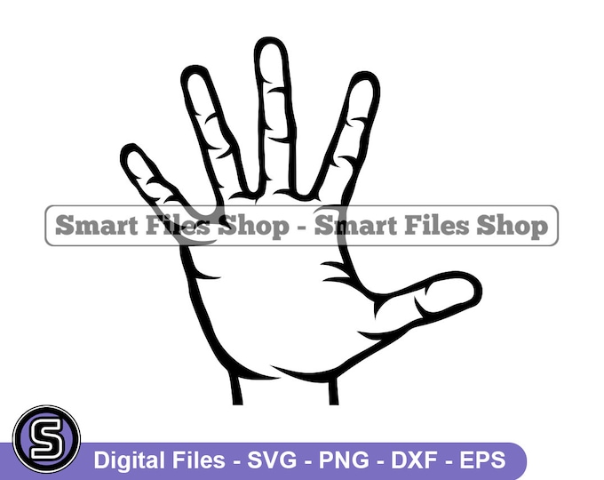 Fingers Crossed Svg, Eps, Png, Dxf, Clipart for Cricut and Silhouette ...